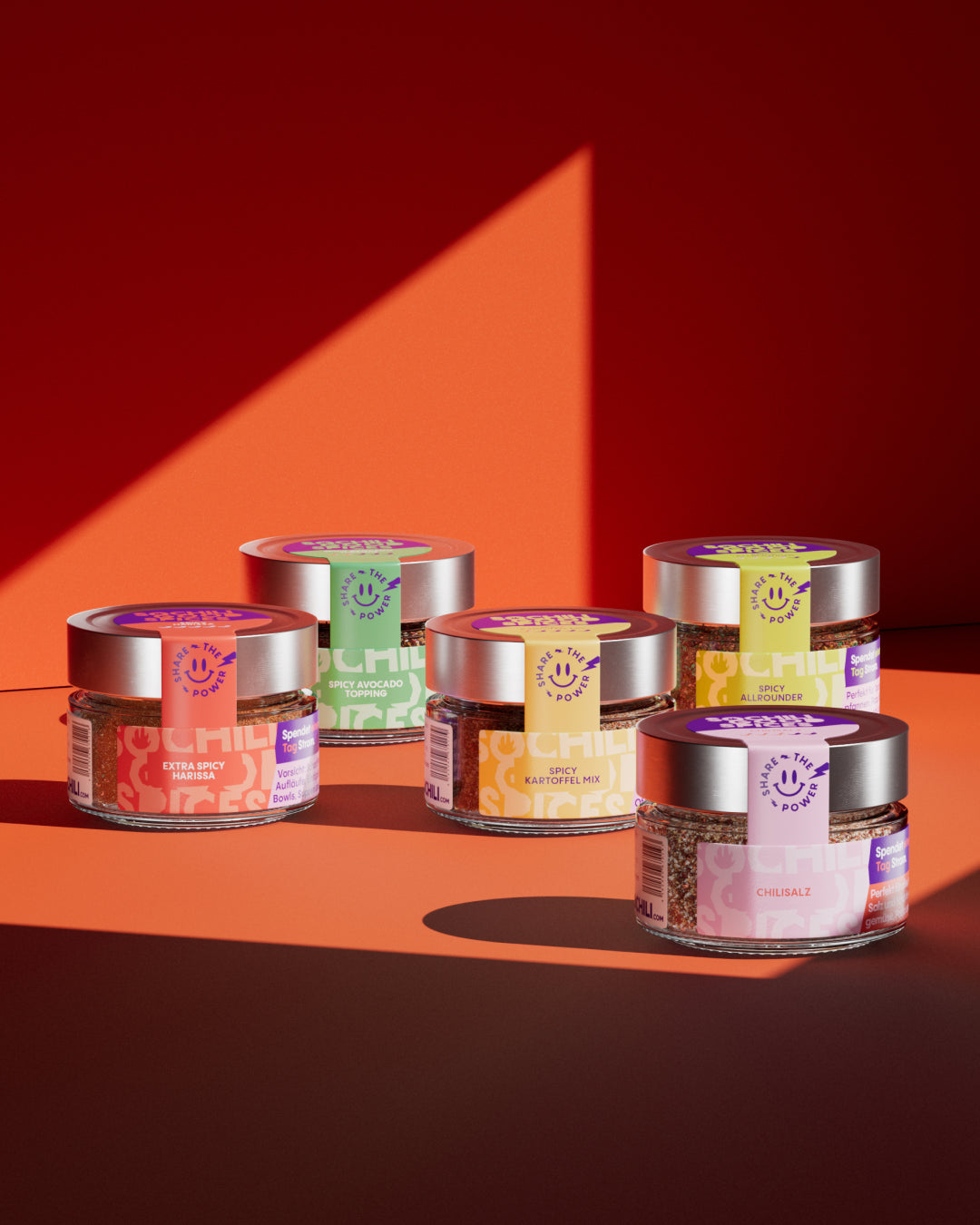 SOCHILI Good Spices Set | 5x Bio Gewürze in einem Set 🌶️⚡️